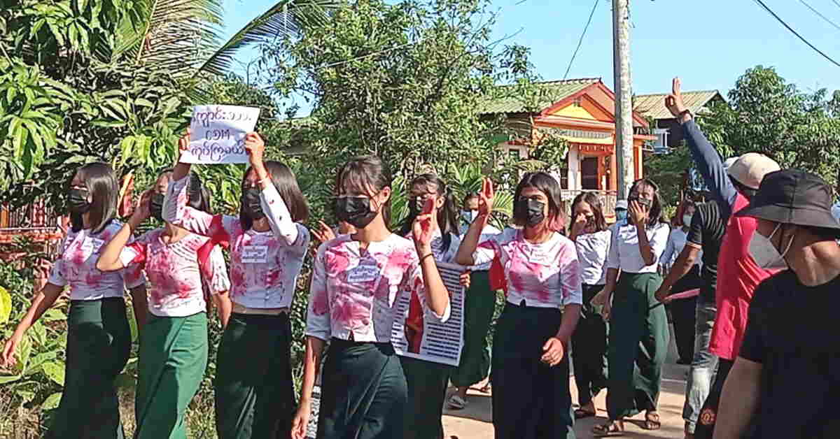 Thousands In Myanmar Call For 'Spring Revolution' | The ASEAN Post